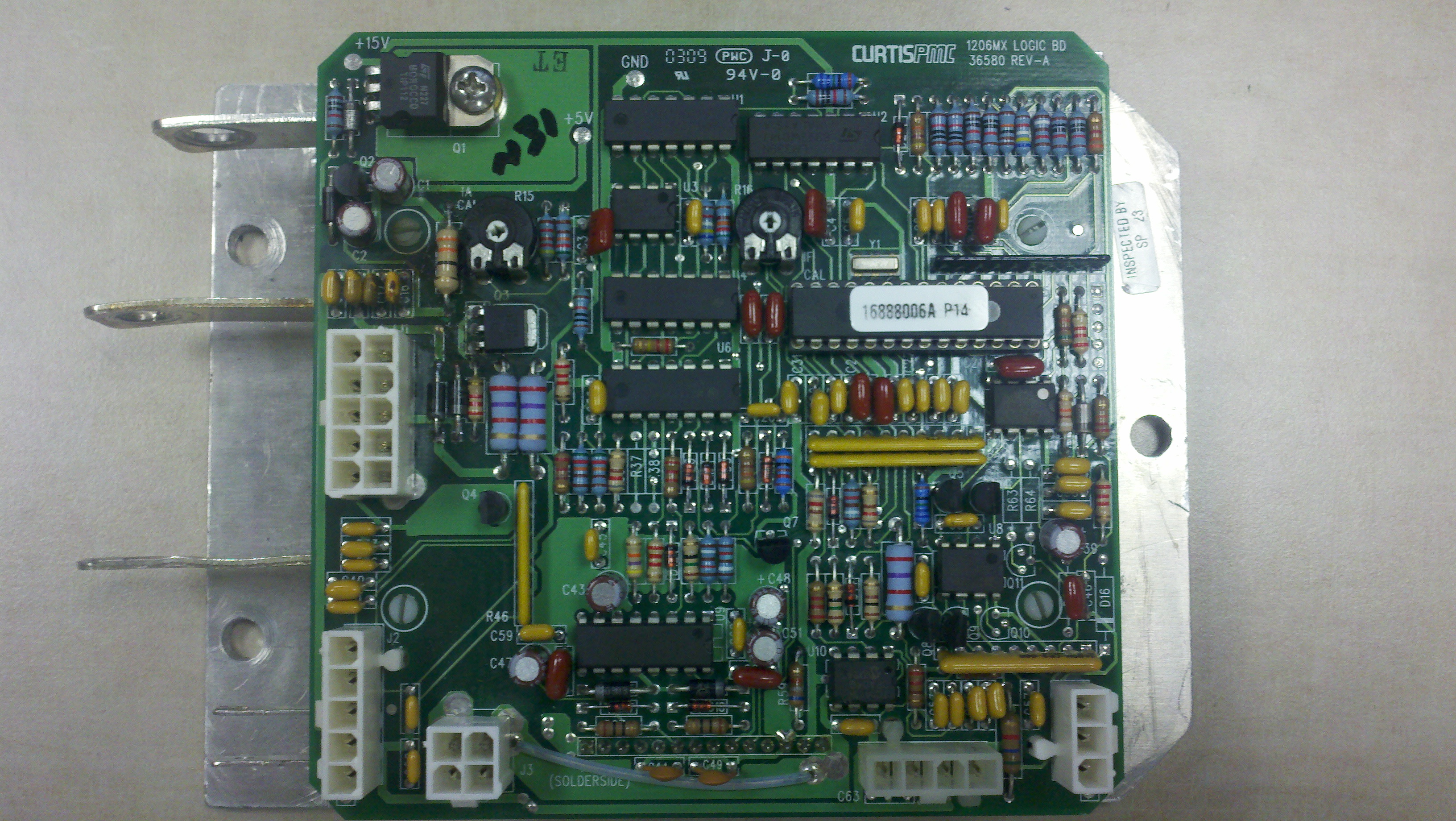 Curtis 1206sx resistor identification